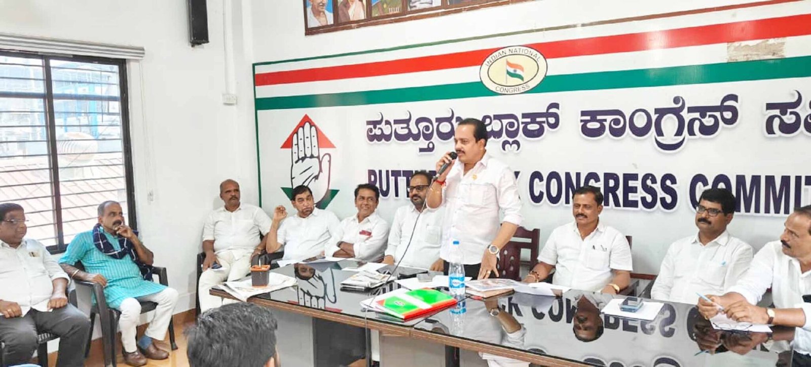 ಕಾರ್ಯಕರ್ತರ ‘ಬೆವರಹನಿ’ಯ ಕಾಂಗ್ರೇಸ್ ಭವನ- ಶಾಸಕ ಅಶೋಕ್ ರೈ - Sanjevani